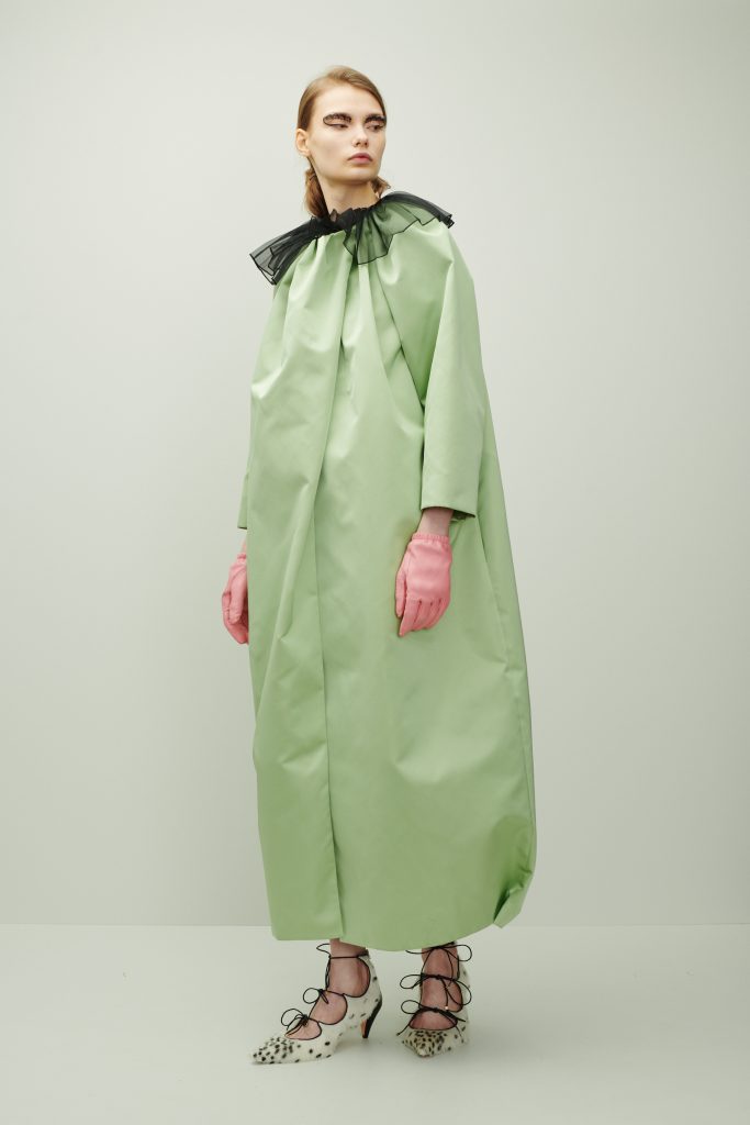 Long full coat - Rochas Official Website